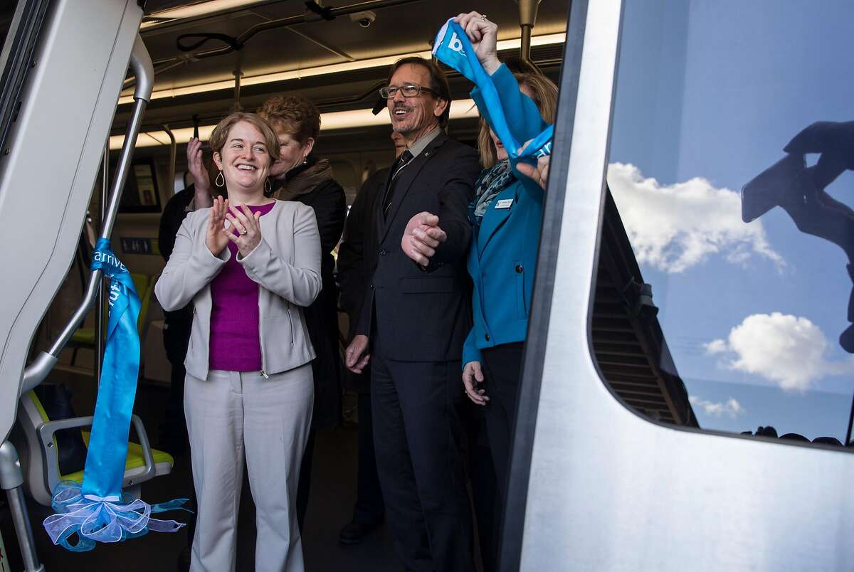 BART’s new trains a first-time hit with passengers