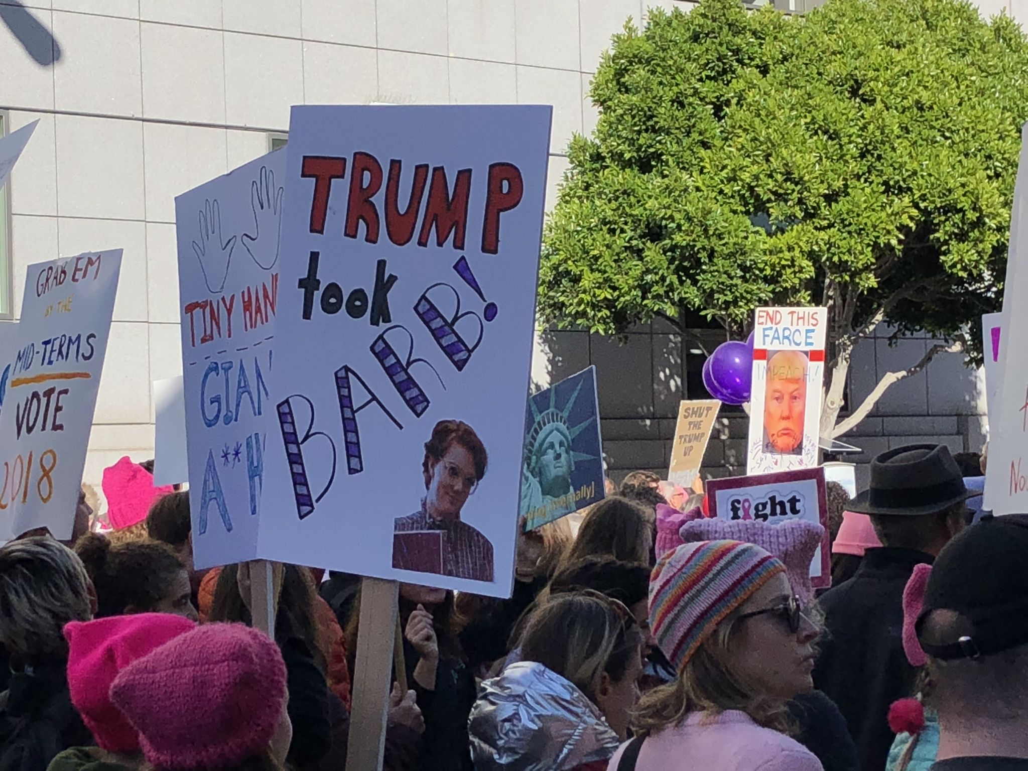 The funniest and most memorable signs from the SF Women's March