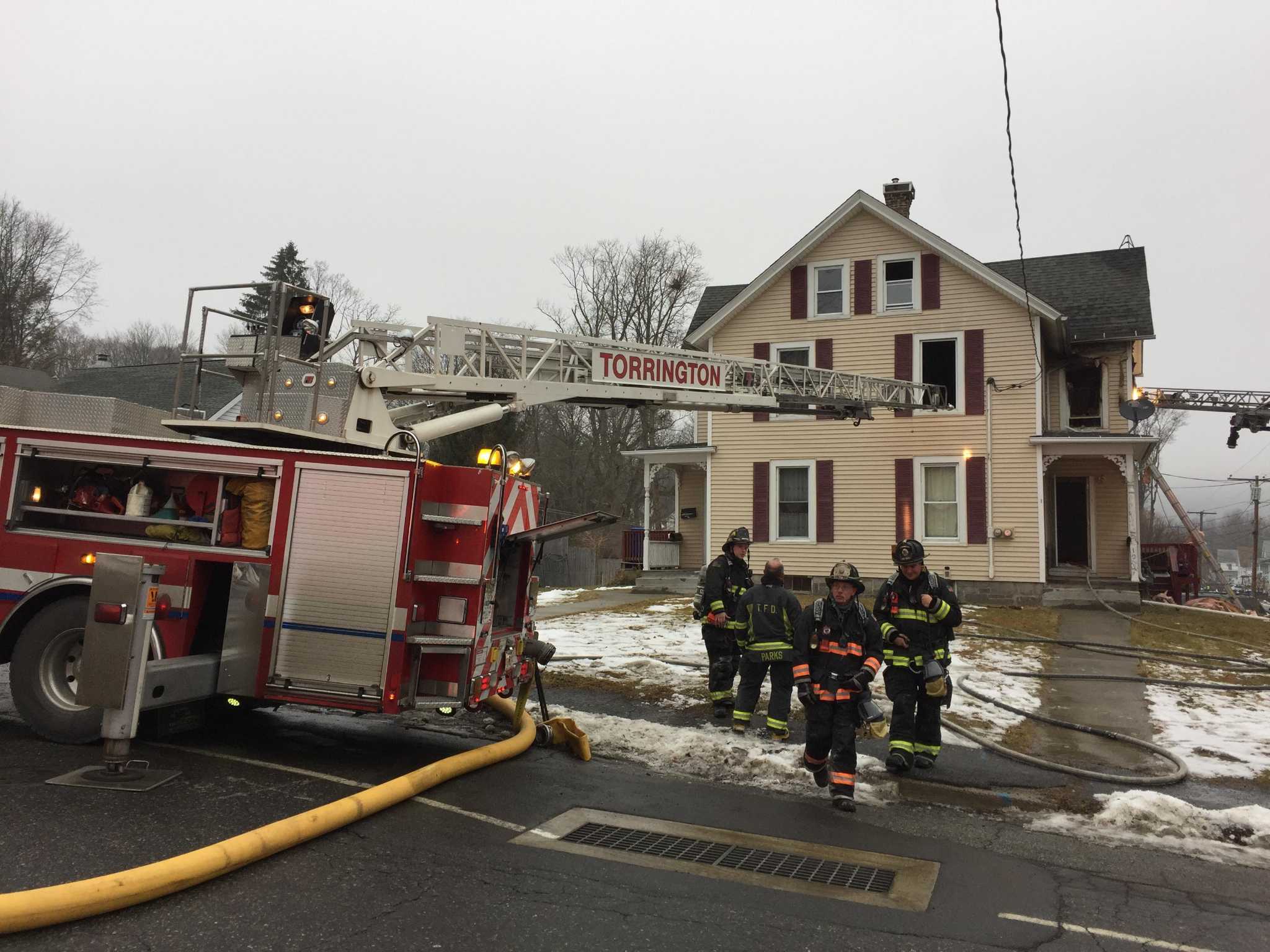 Torrington residents displaced by Highland Avenue fire