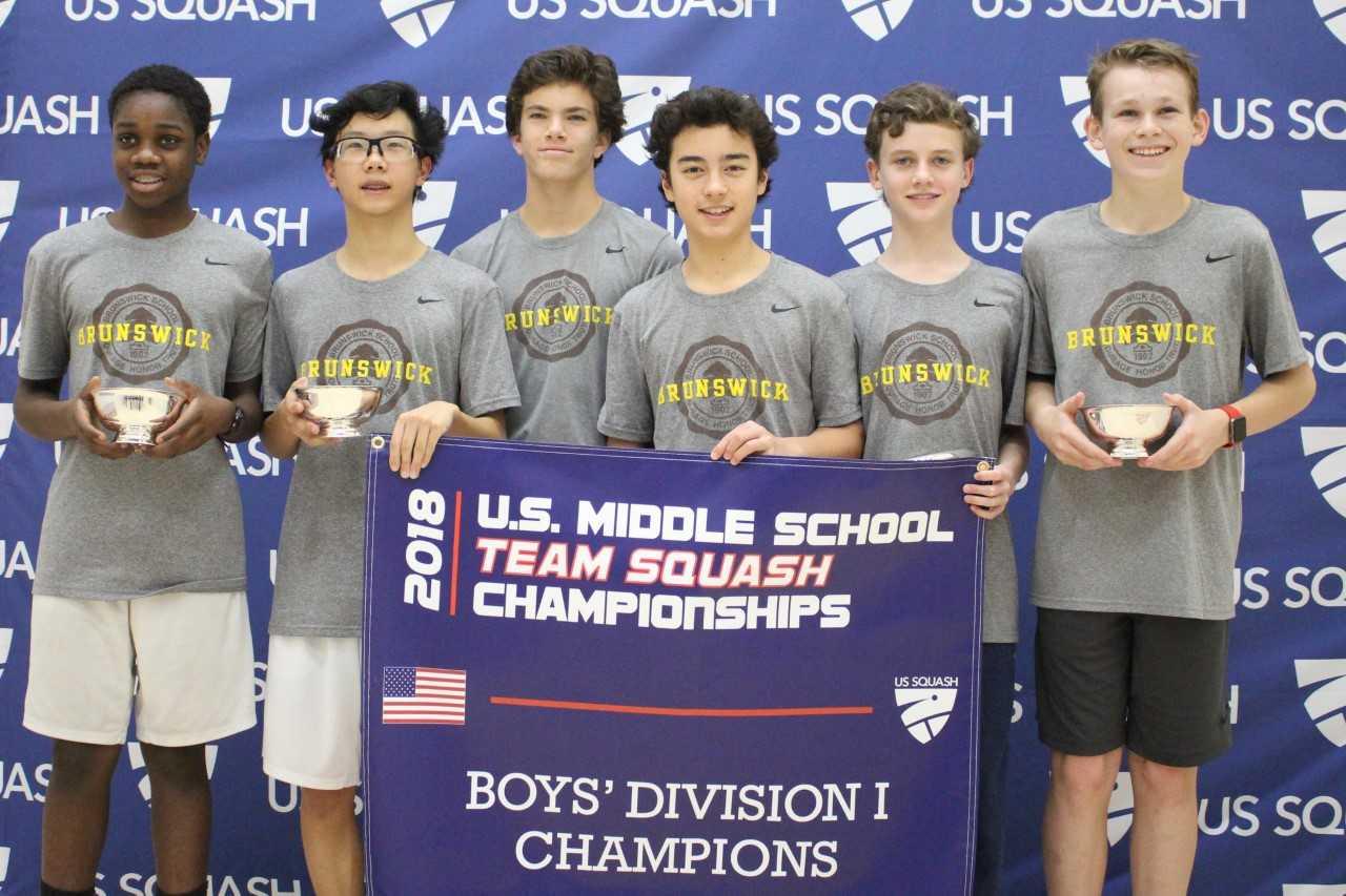 Brunswick wins national middle school squash title Brunswick wins national middle school squash title