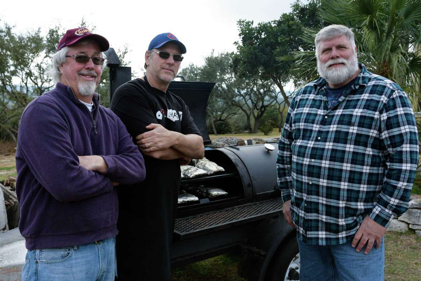 S.A.’s gentle giant of BBQ hopes to win at rodeo cookoff