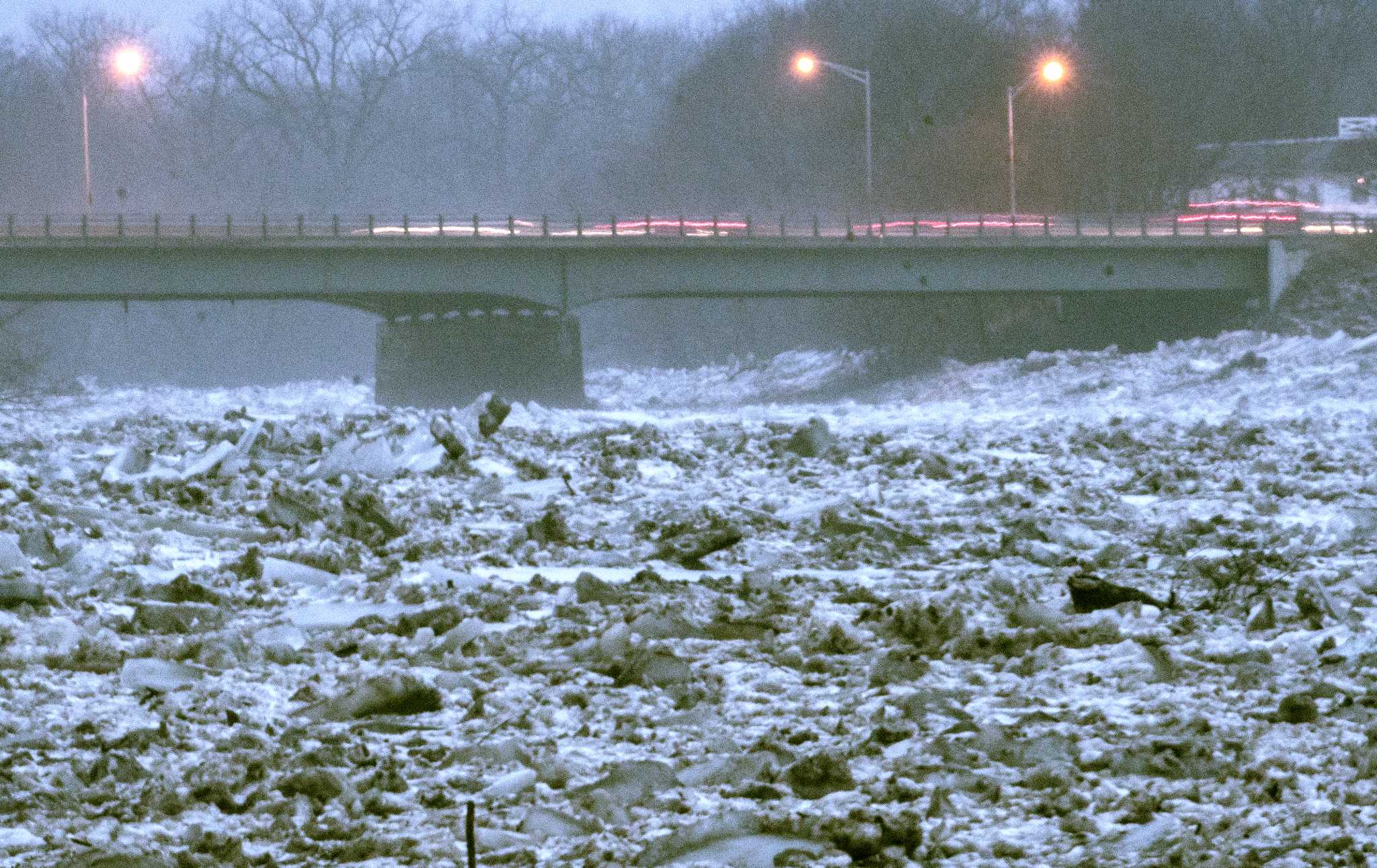 Slow melt is best for Mohawk ice jam