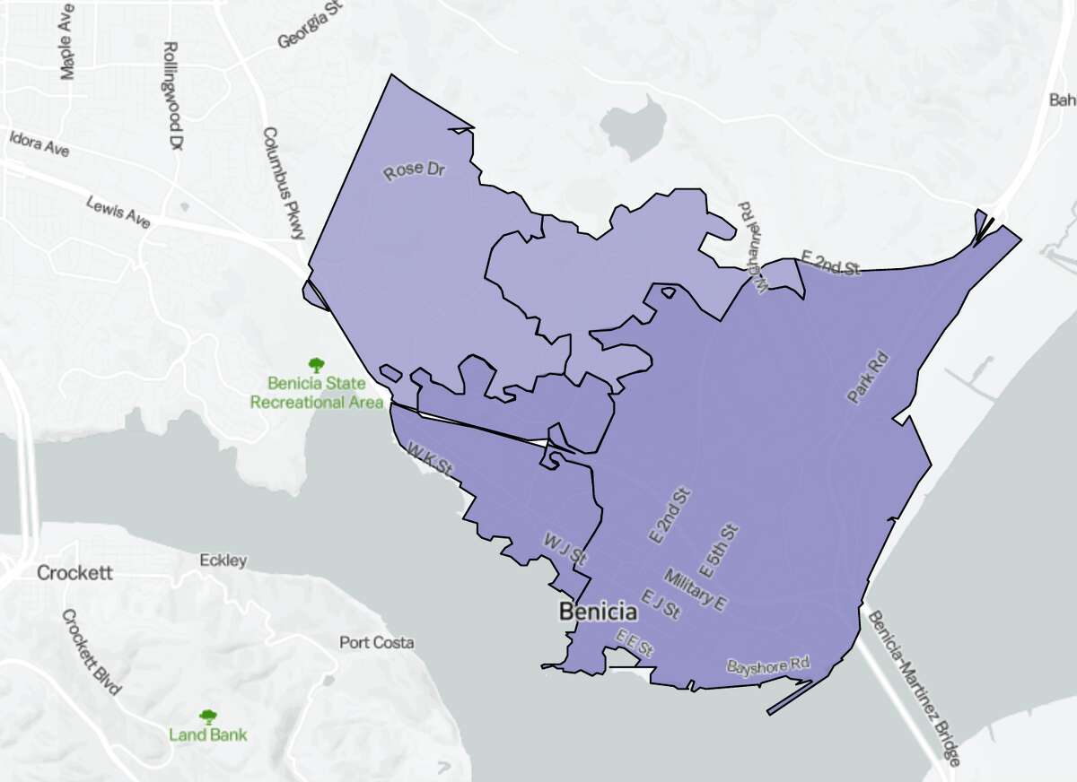 Maps show the segregation within Bay Area school districts