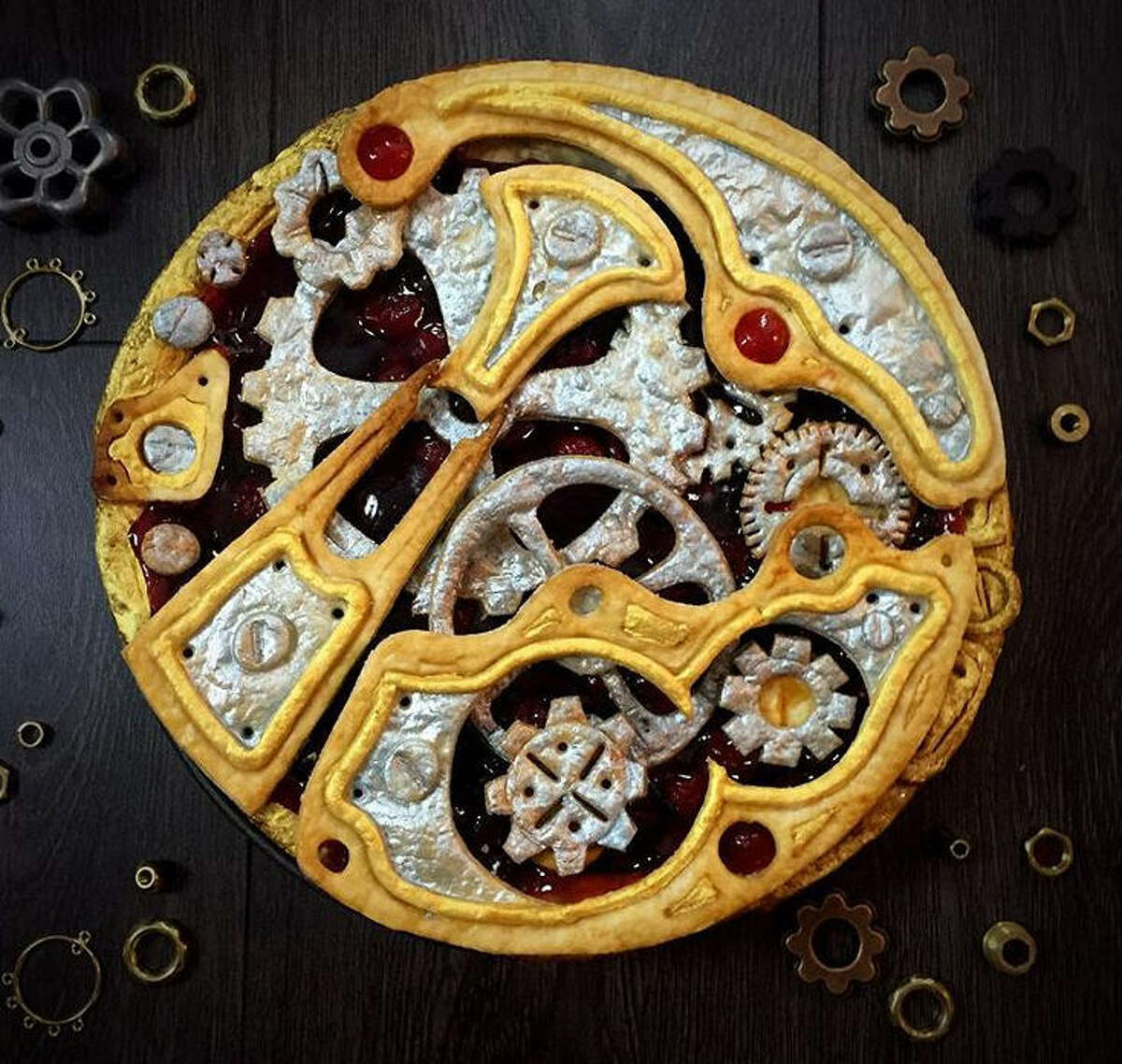These pies are literal works of art too beautiful to eat