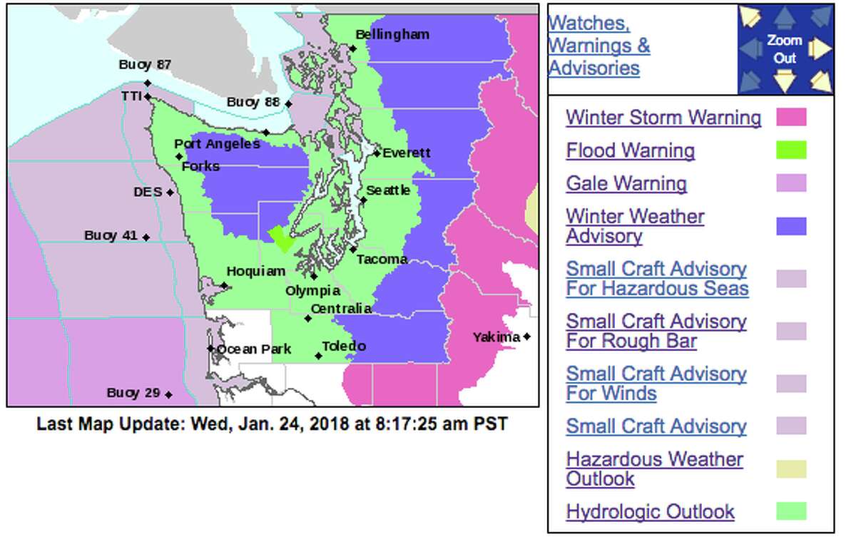 Rain to continue in Seattle, with flood threat this weekend