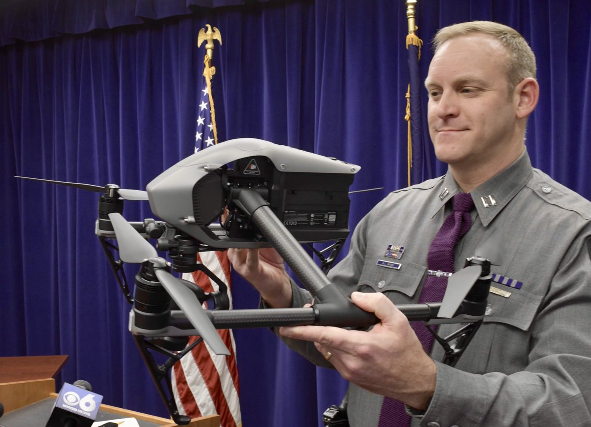 State Police unveil new drone fleet