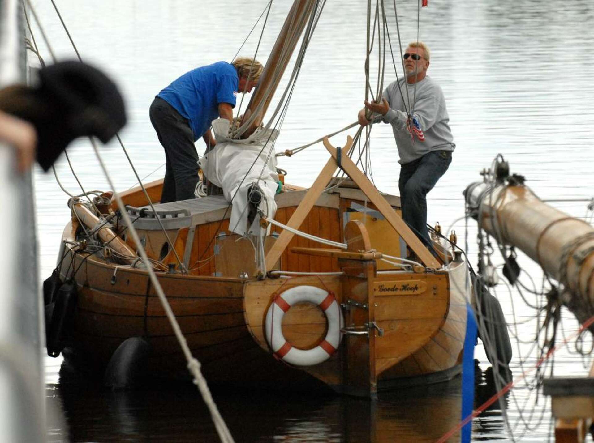 Photos: Dutch boats loaded for return trip