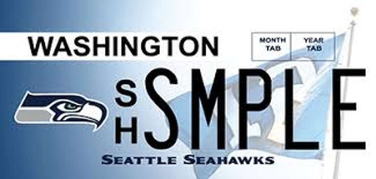 Washington's special-design license plates, ranked by popularity