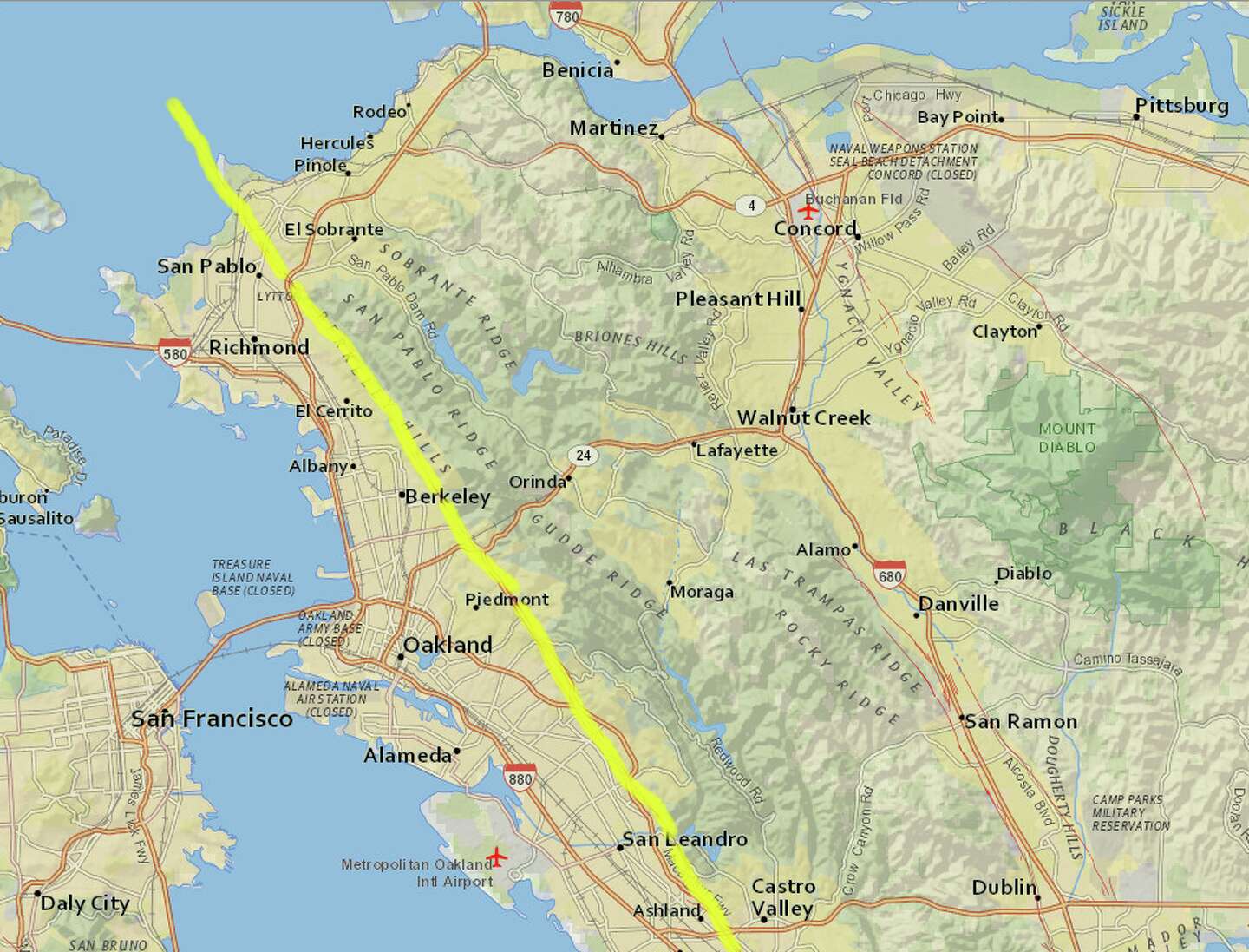Which fault line do I live on? A guide to the major Bay Area faults
