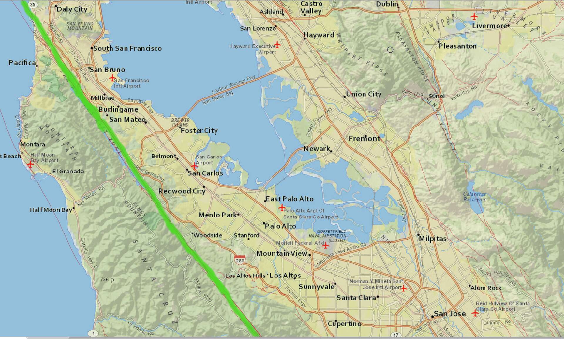 Which fault line do I live on? A guide to the major Bay Area faults