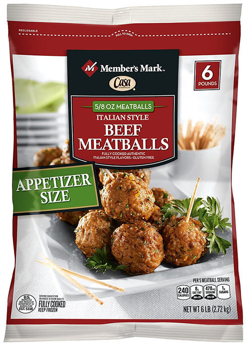 USDA issues a recall on thousands of pounds of premade meatballs sold ...