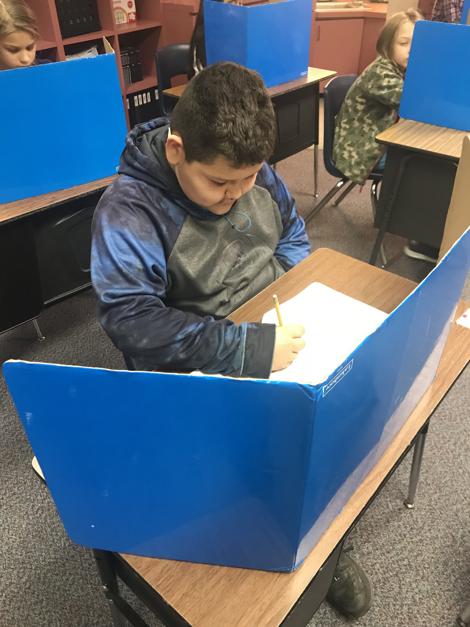 PISD elementary school students take benchmark tests