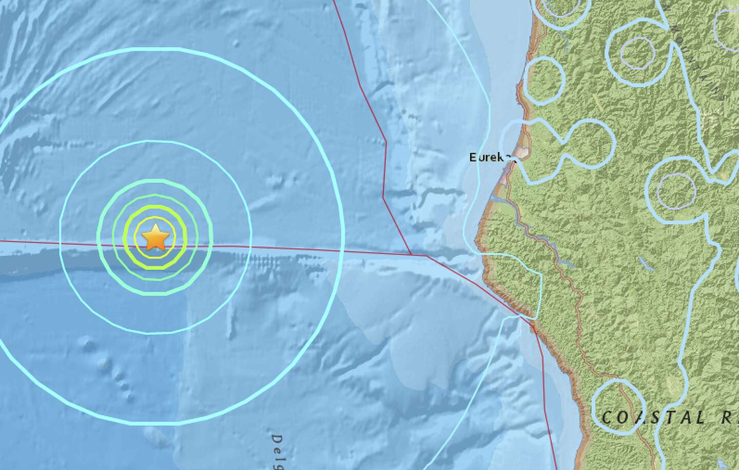 Two earthquakes above magnitude 5.0 strike off Calif. coast