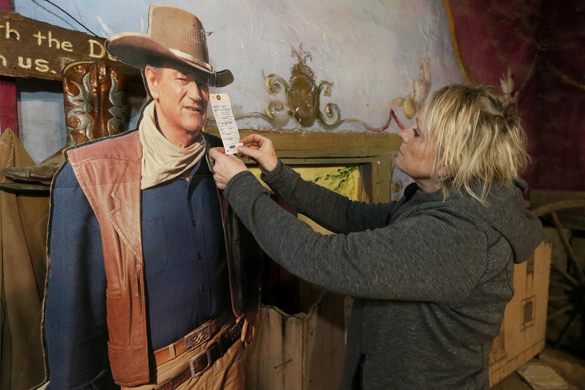 Props at John Wayne movie set for sale this weekend