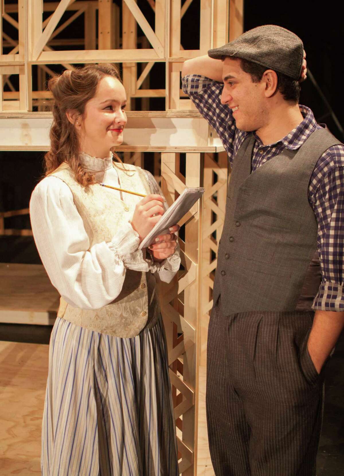 ‘Newsies” on stage at Curtain Call’s Kweskin Theatre in Stamford
