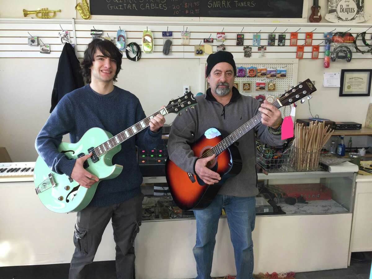 Father and son share a love of music with new store on Main Street in ...