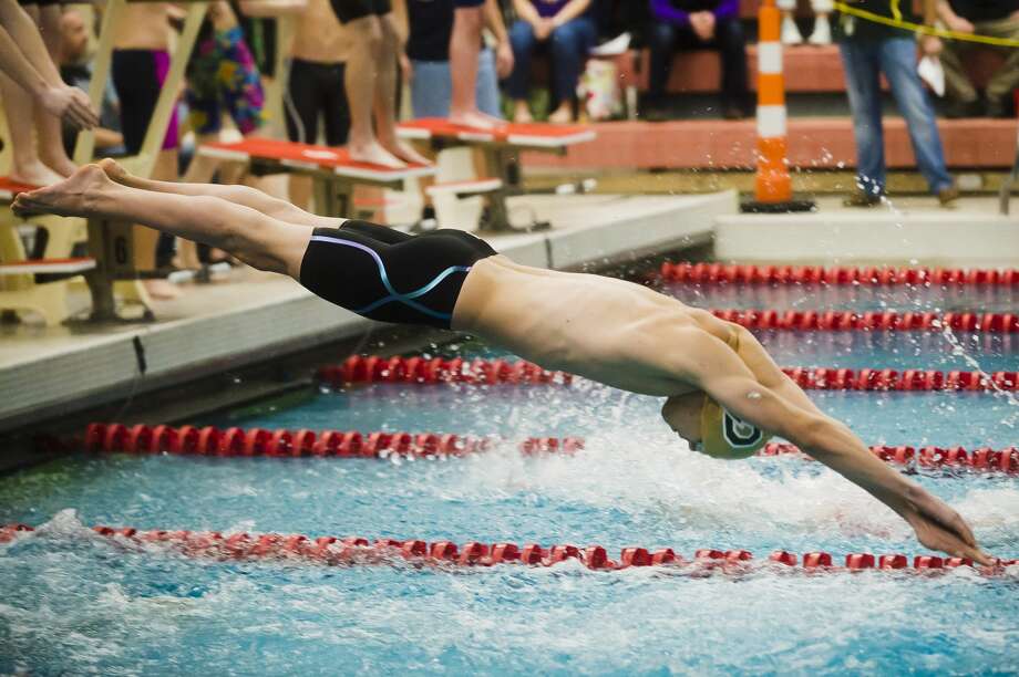 Tri-Cities boys' swim and dive championships - Jan. 27, 2018 - Midland ...