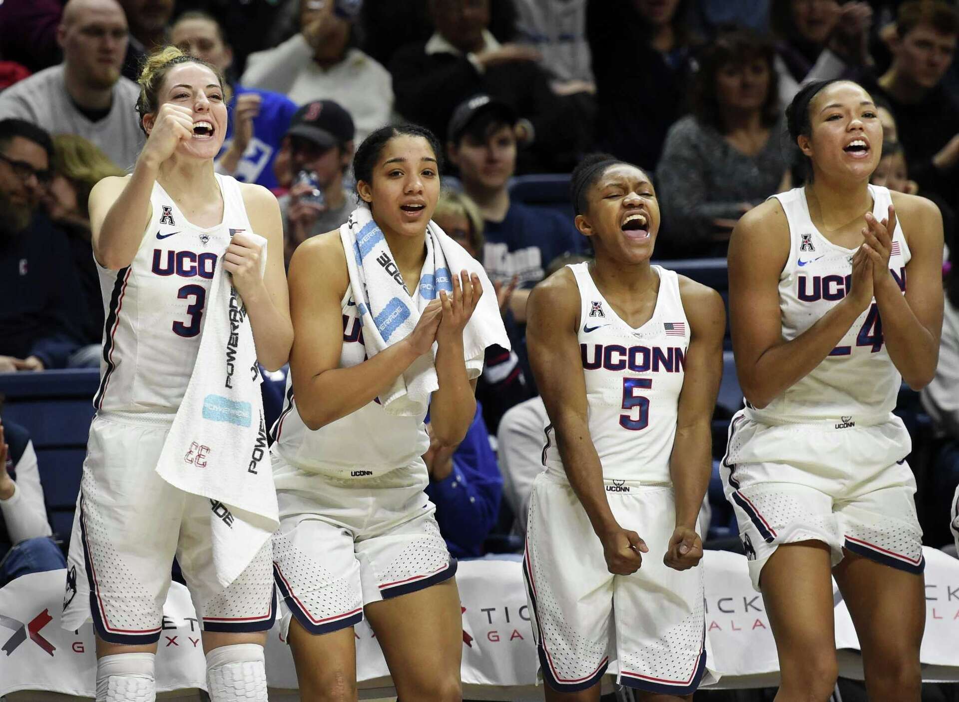 UConn rolls past Tulane in front of sold-out Gampel