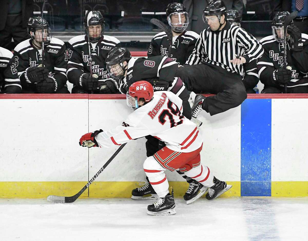 Union men's hockey tops RPI in Mayor's Cup game
