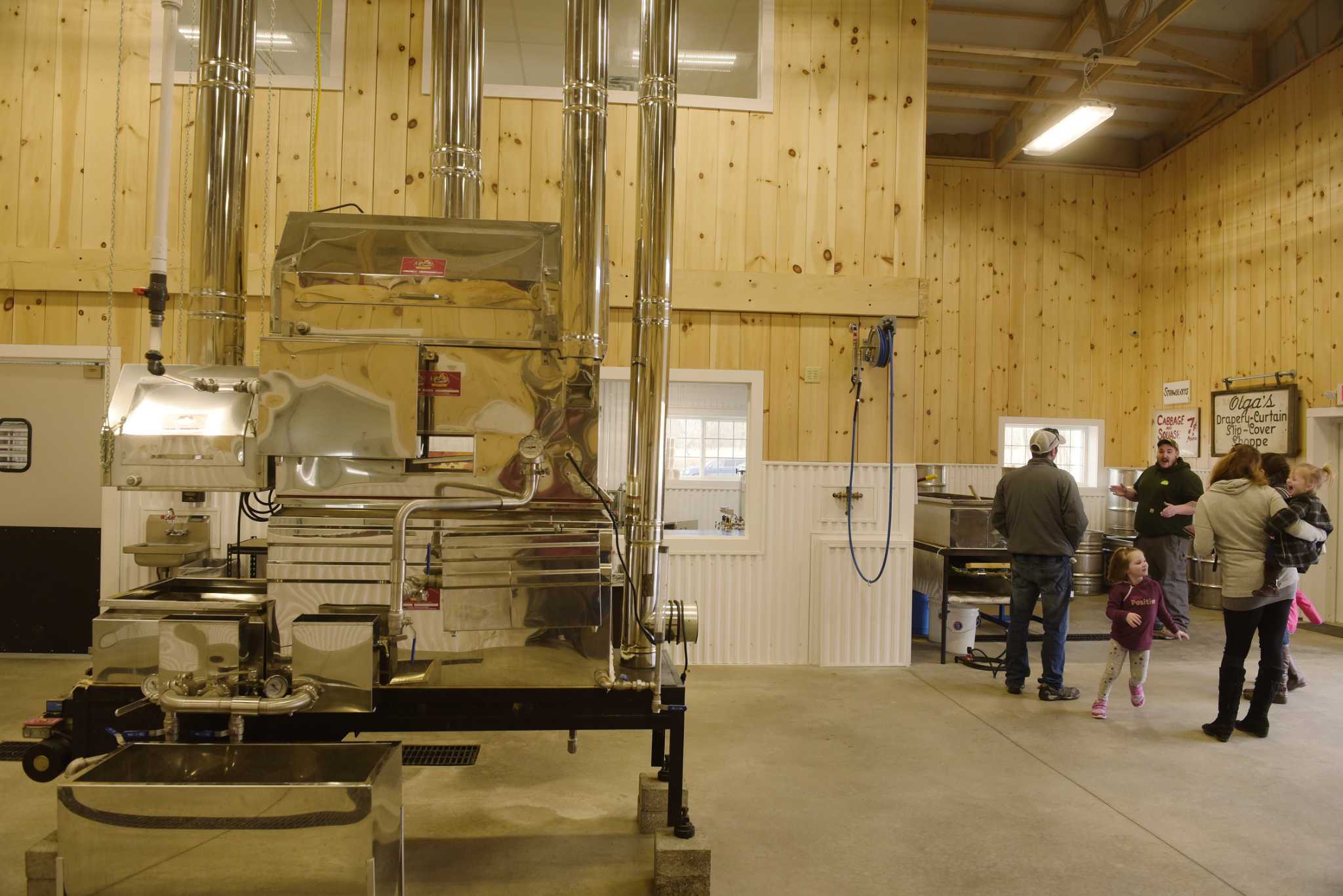 Photos: Maple farm event