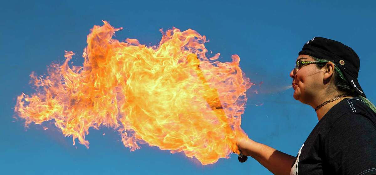 Fire-breathers look to spark interest with classes in Midtown