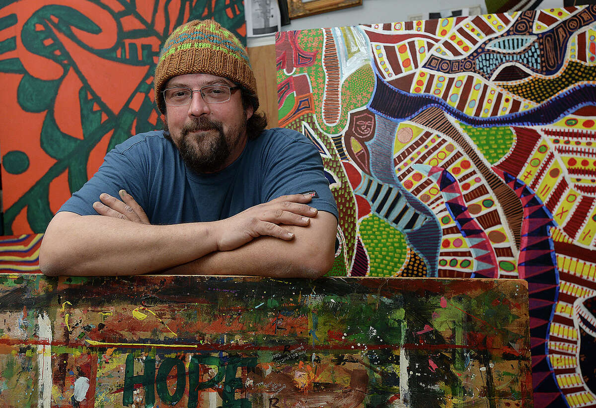 Folk meets abstract in Ryan Gist's work