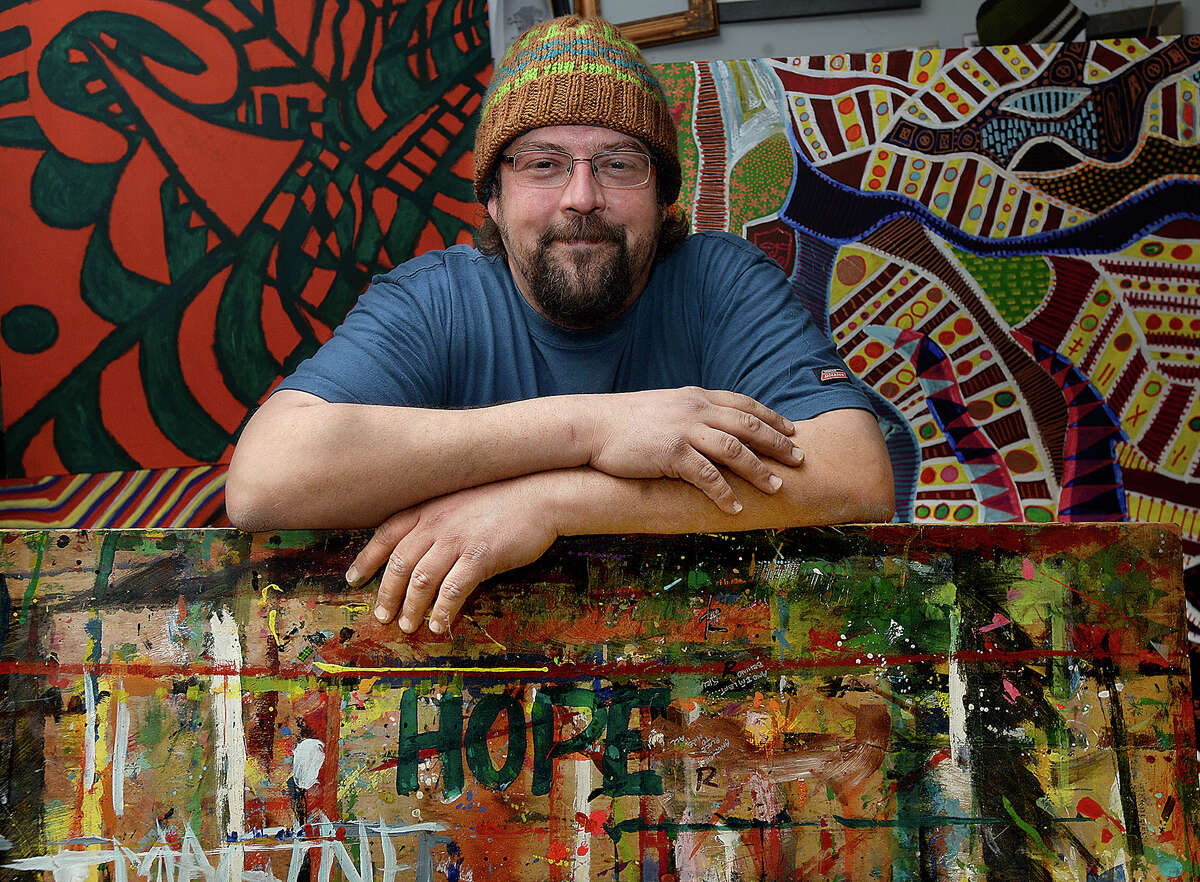 Folk meets abstract in Ryan Gist's work