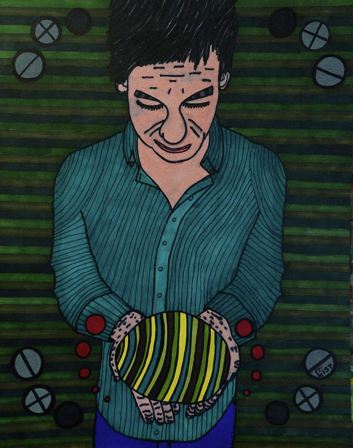 Folk meets abstract in Ryan Gist's work