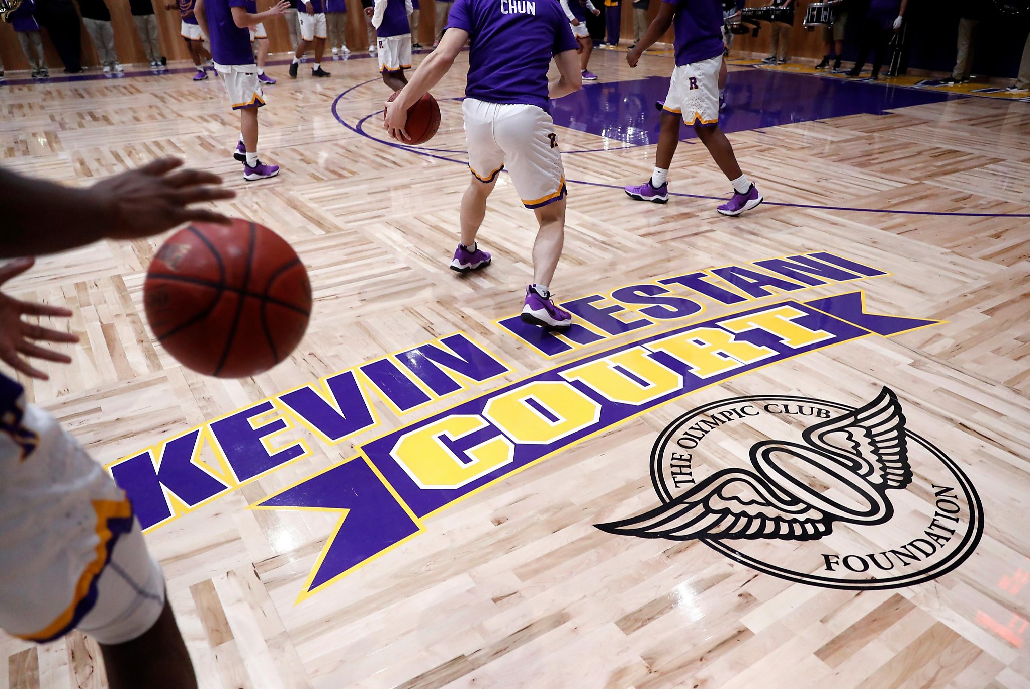 Kevin Restani finally gets his due as namesake court opens at Riordan