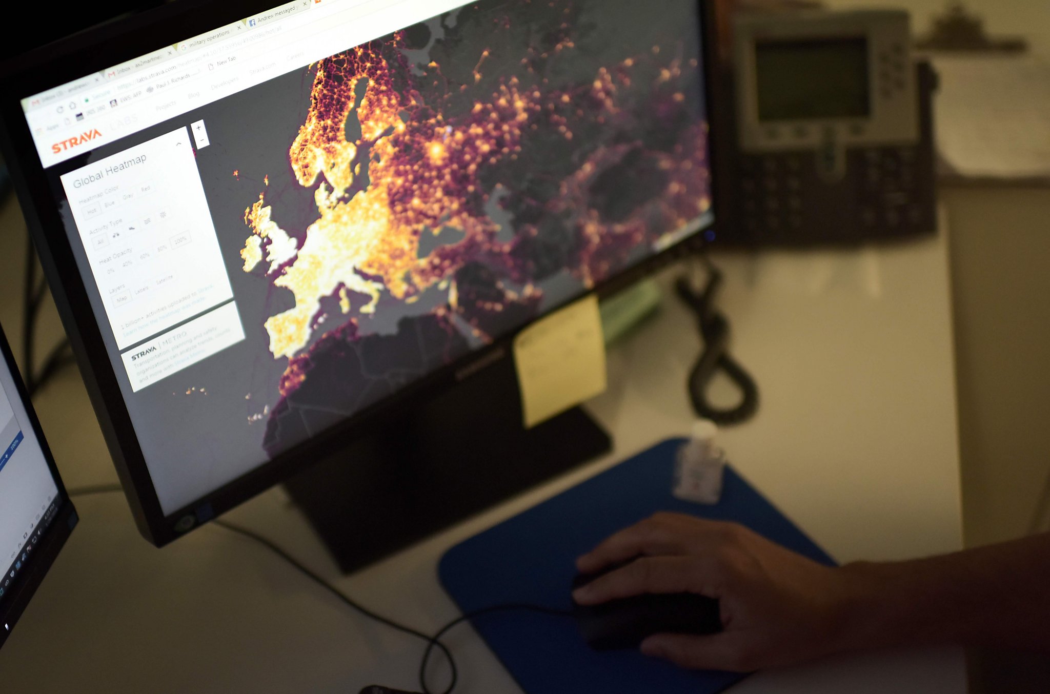 Strava’s map revealing intelligence data causes stir