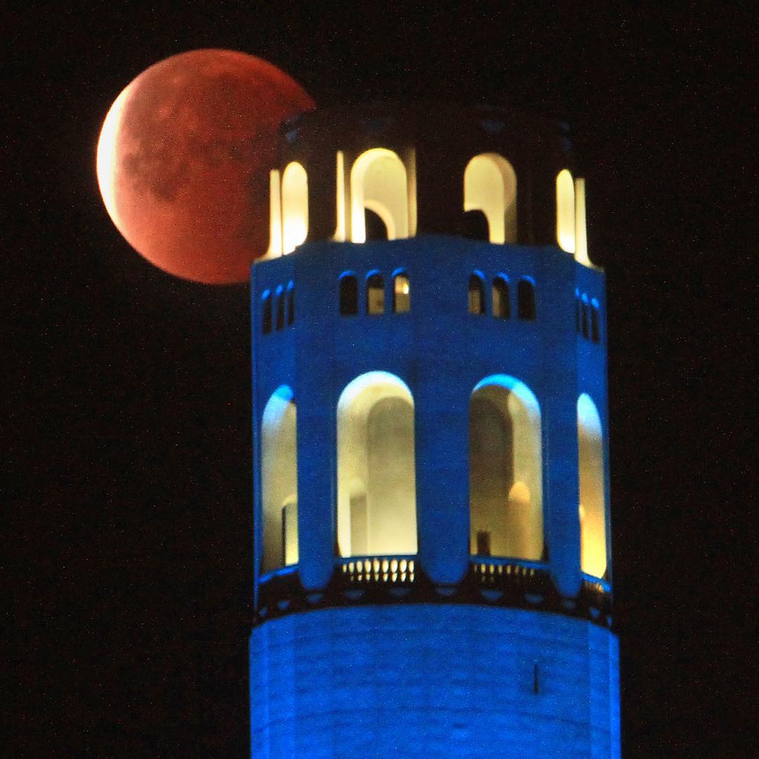 Super blue blood moon brings out Bay Area eclipse fans
