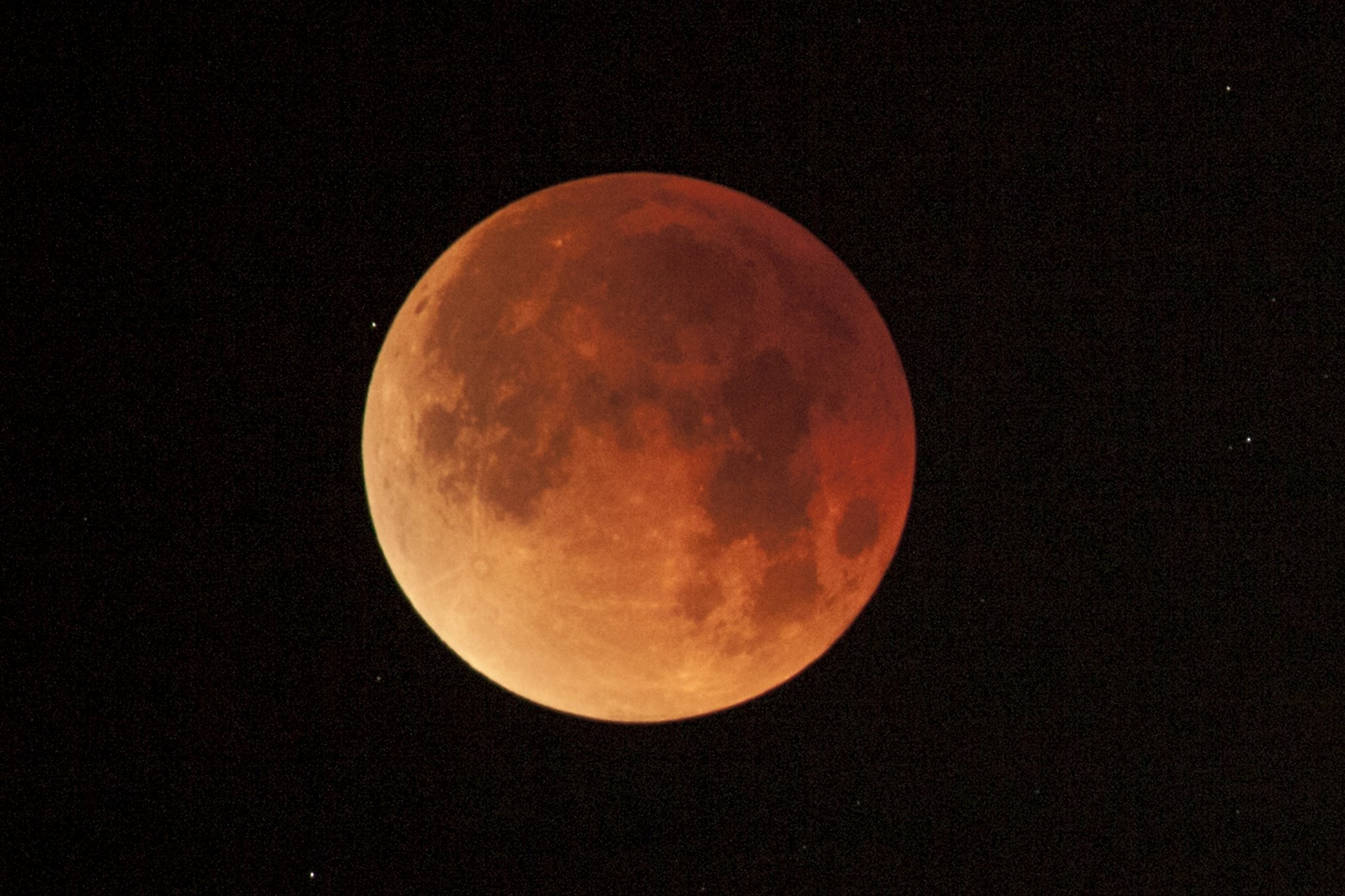 Super blue blood lunar eclipse over the Bay Area - January 31, 2018