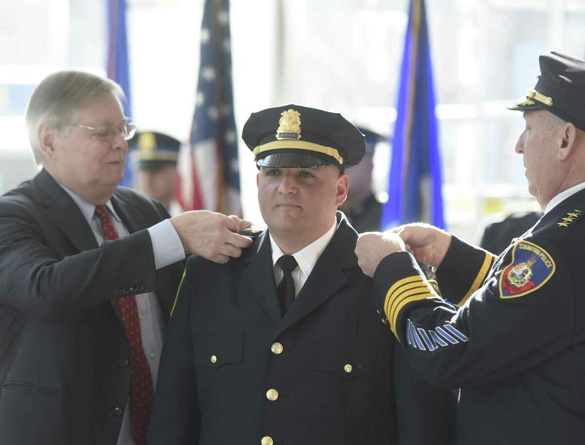 Two promoted in Stamford police department