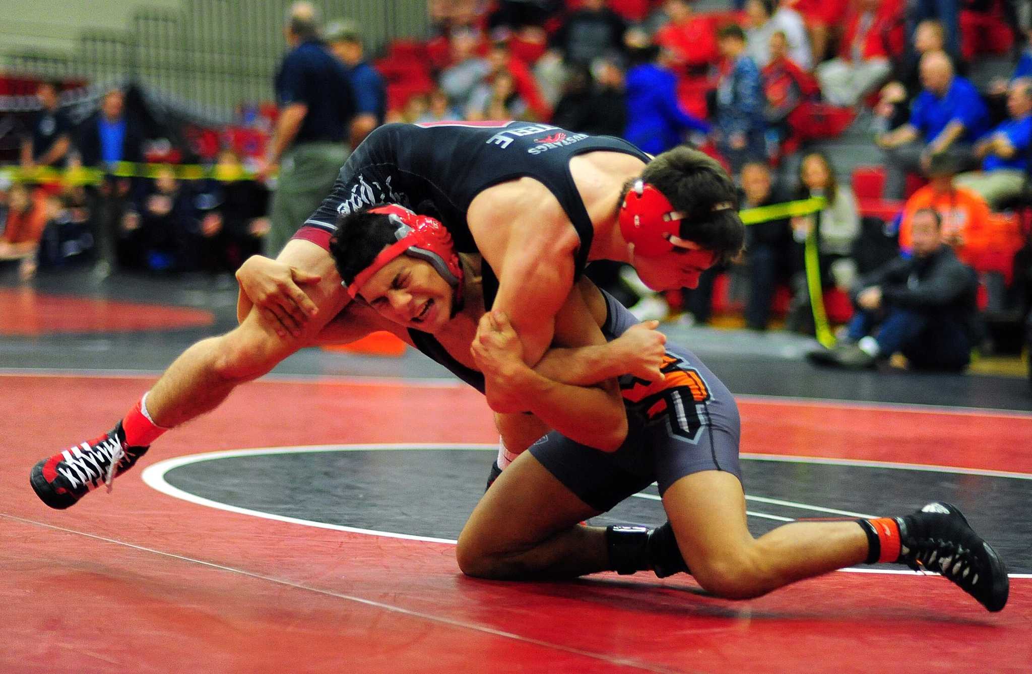 Heerman and Mendez shining on the mat for Stamford