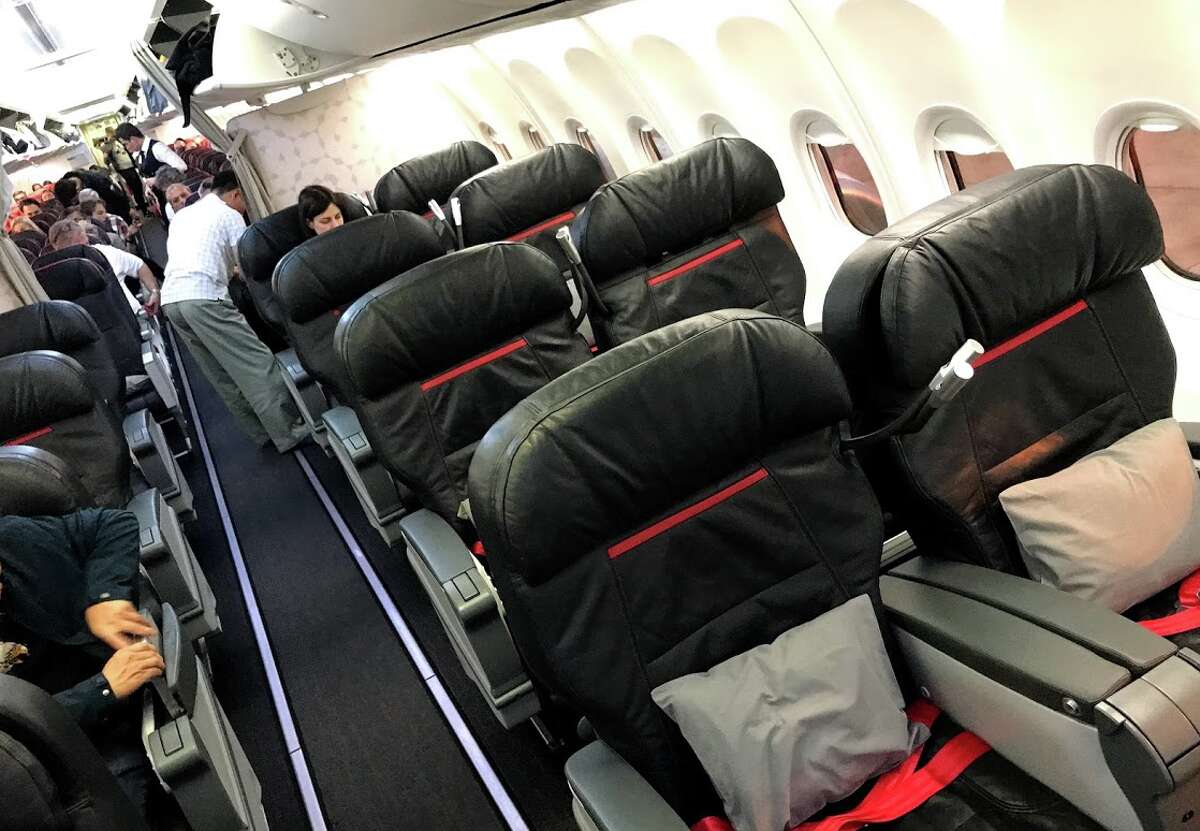 Where are all the 'free' first or business class seats?