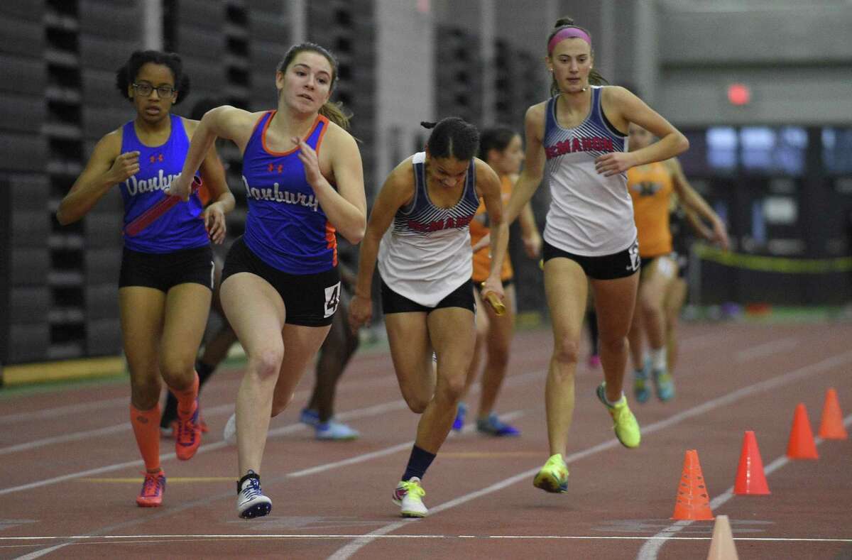 FCIAC Girls Indoor Track and Field Championships: Cards edge Hatters ...