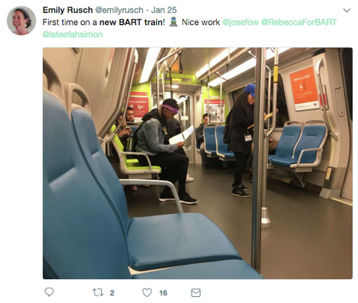 People are cheering when new BART trains zoom through stations. Here's ...