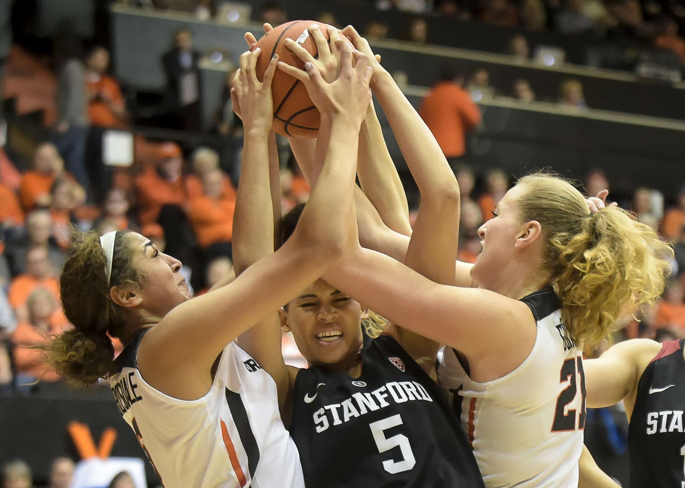 Though not a scorer, Kaylee Johnson has made big points for Stanford