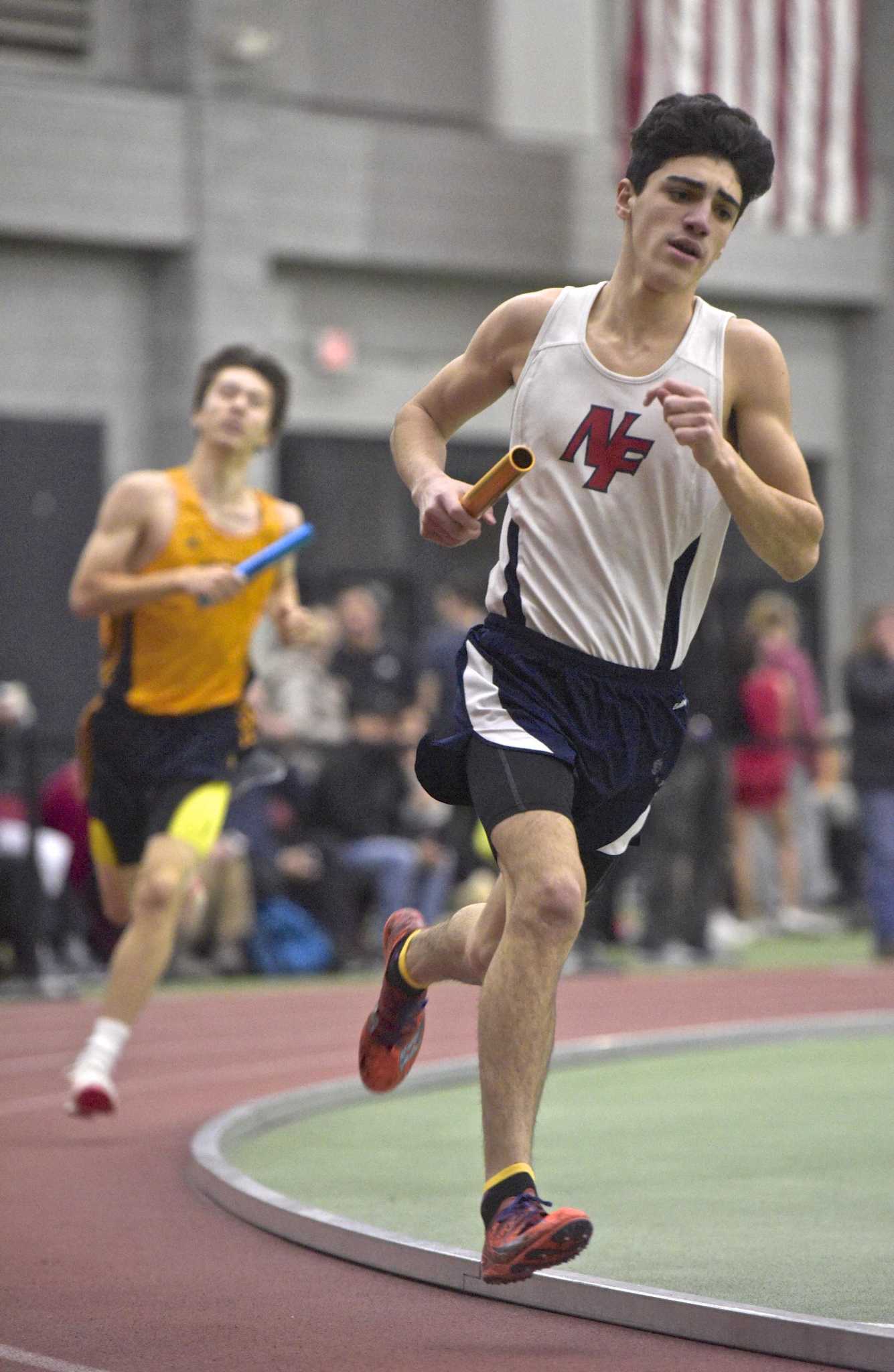 SWC Boys indoor track and field championships: Weston tops New Milford