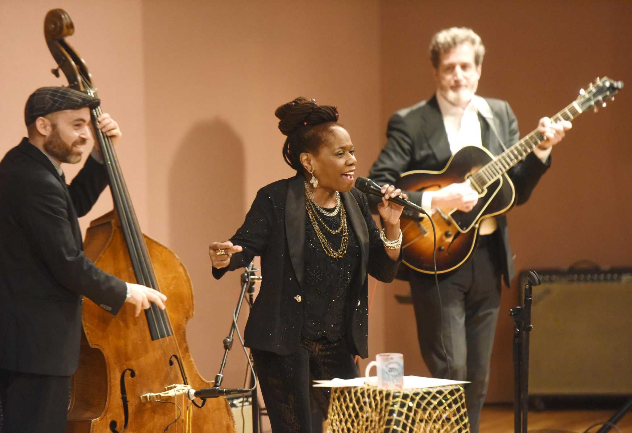 Jazz vocalist Catherine Russell entertains at Greenwich Library