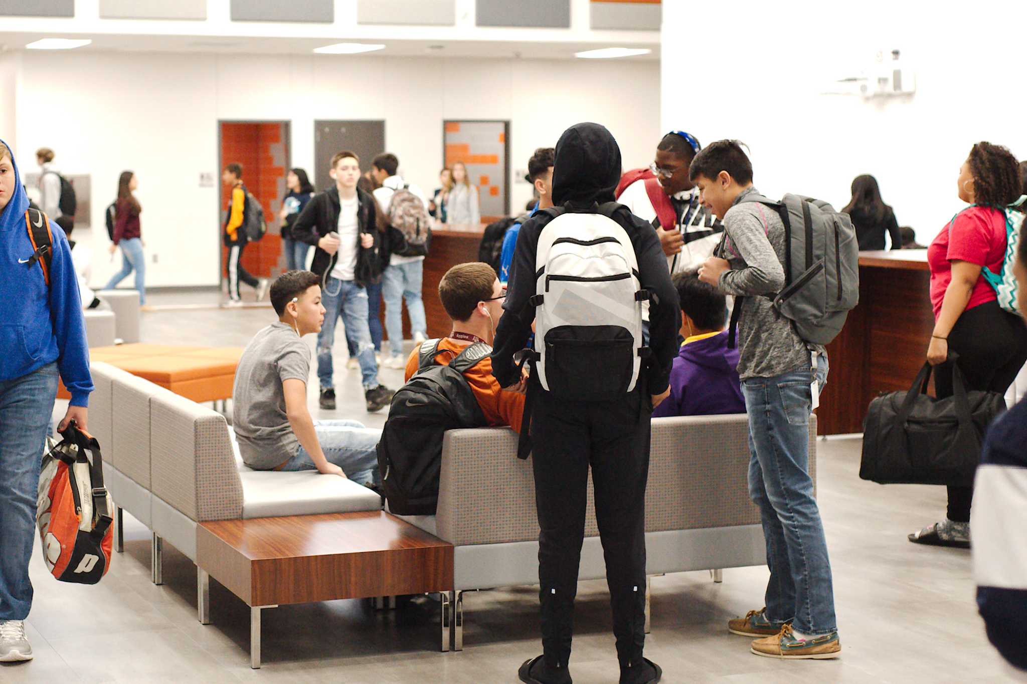 New ninth-grade center gives Dobie freshmen their own space
