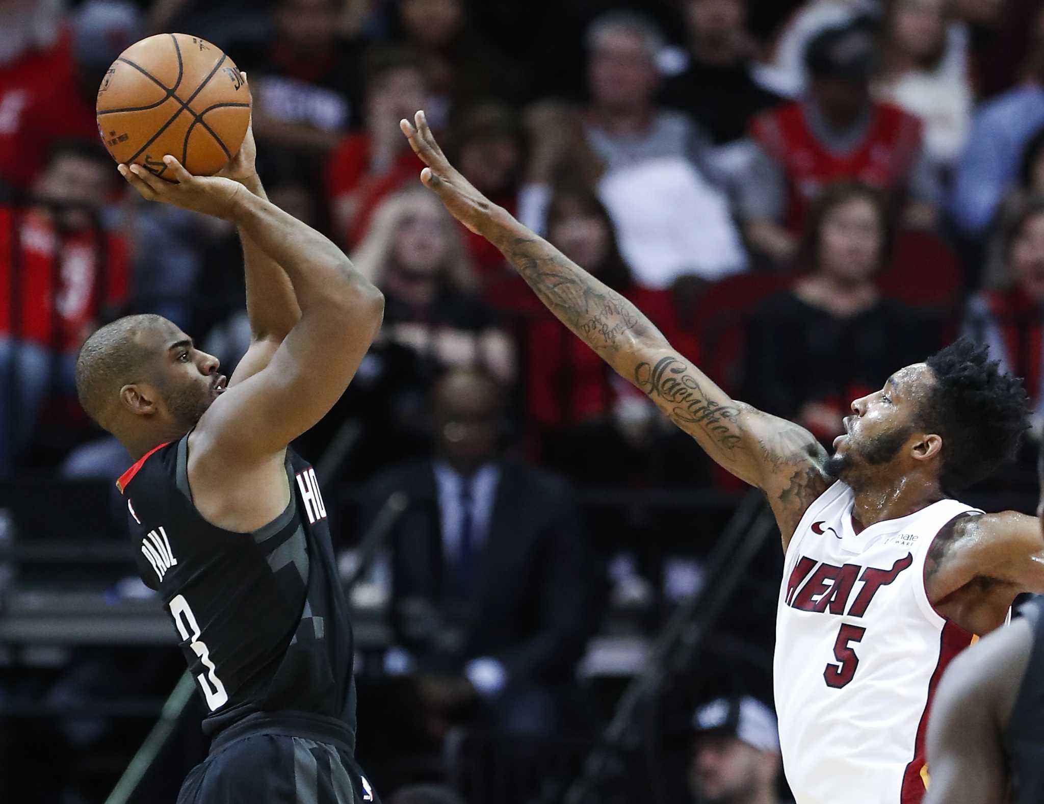 Chris Paul Comfortable Taking More 3 Pointers With Rockets