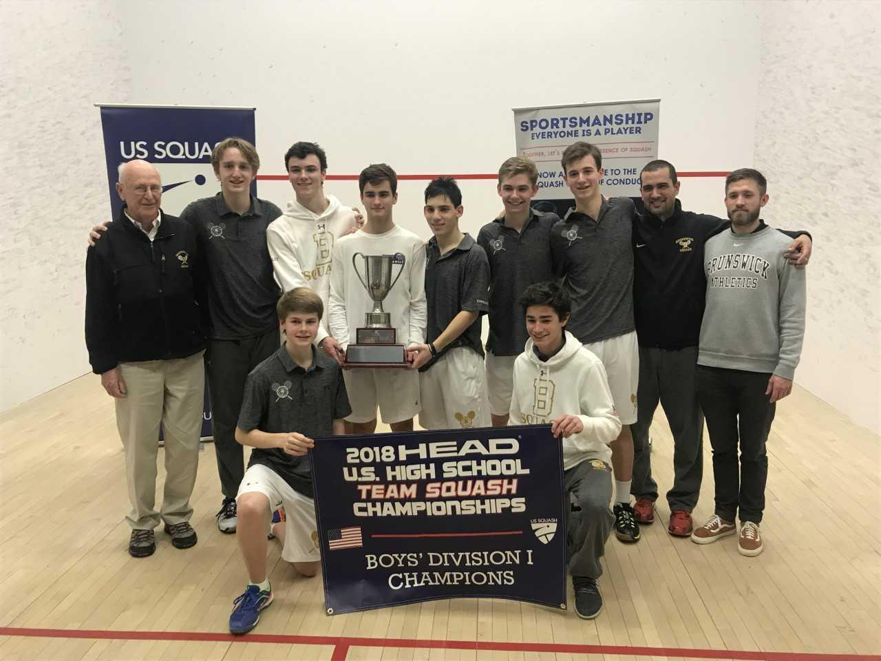 Brunswick captures U.S. High School Squash Team Championships