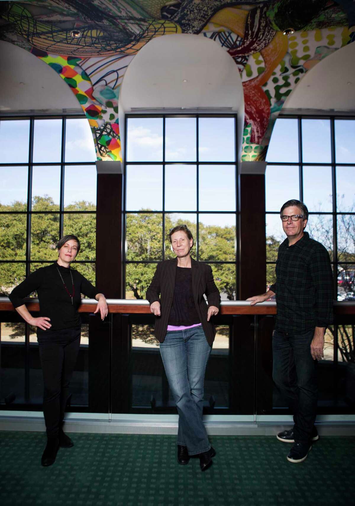 Marking the 20th anniversary of Frank Stella's Houston swirls