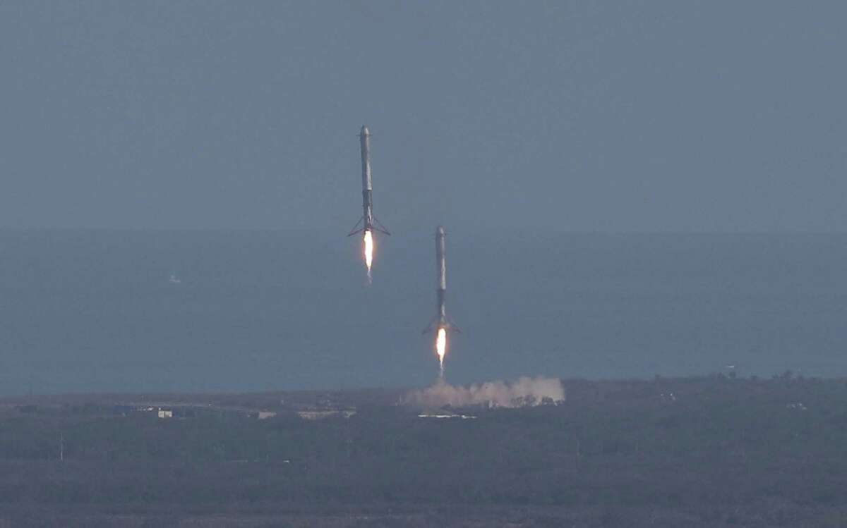 Musk sends Tesla to space as world's most powerful rocket debuts