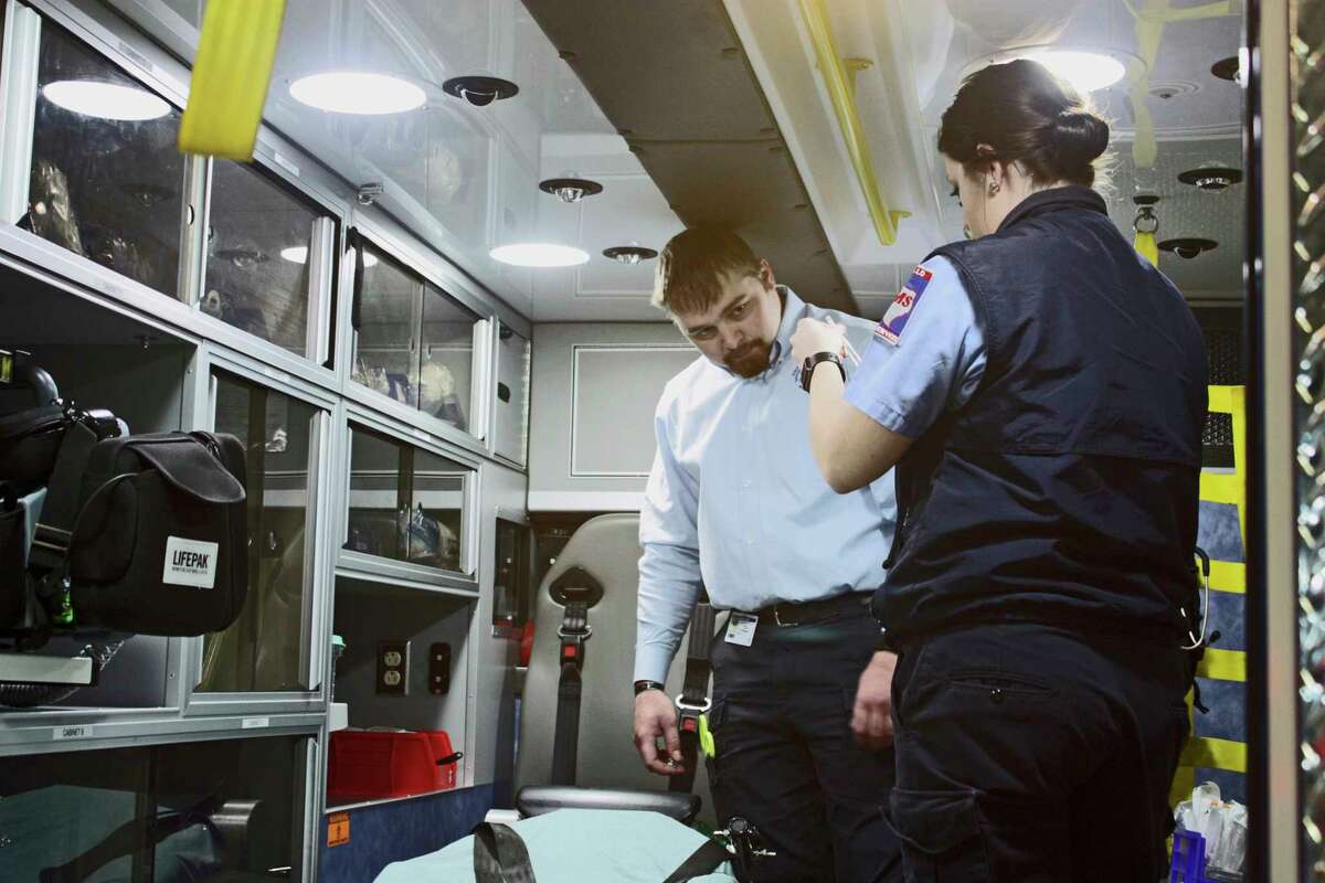 Emergency medical students get firsthand training