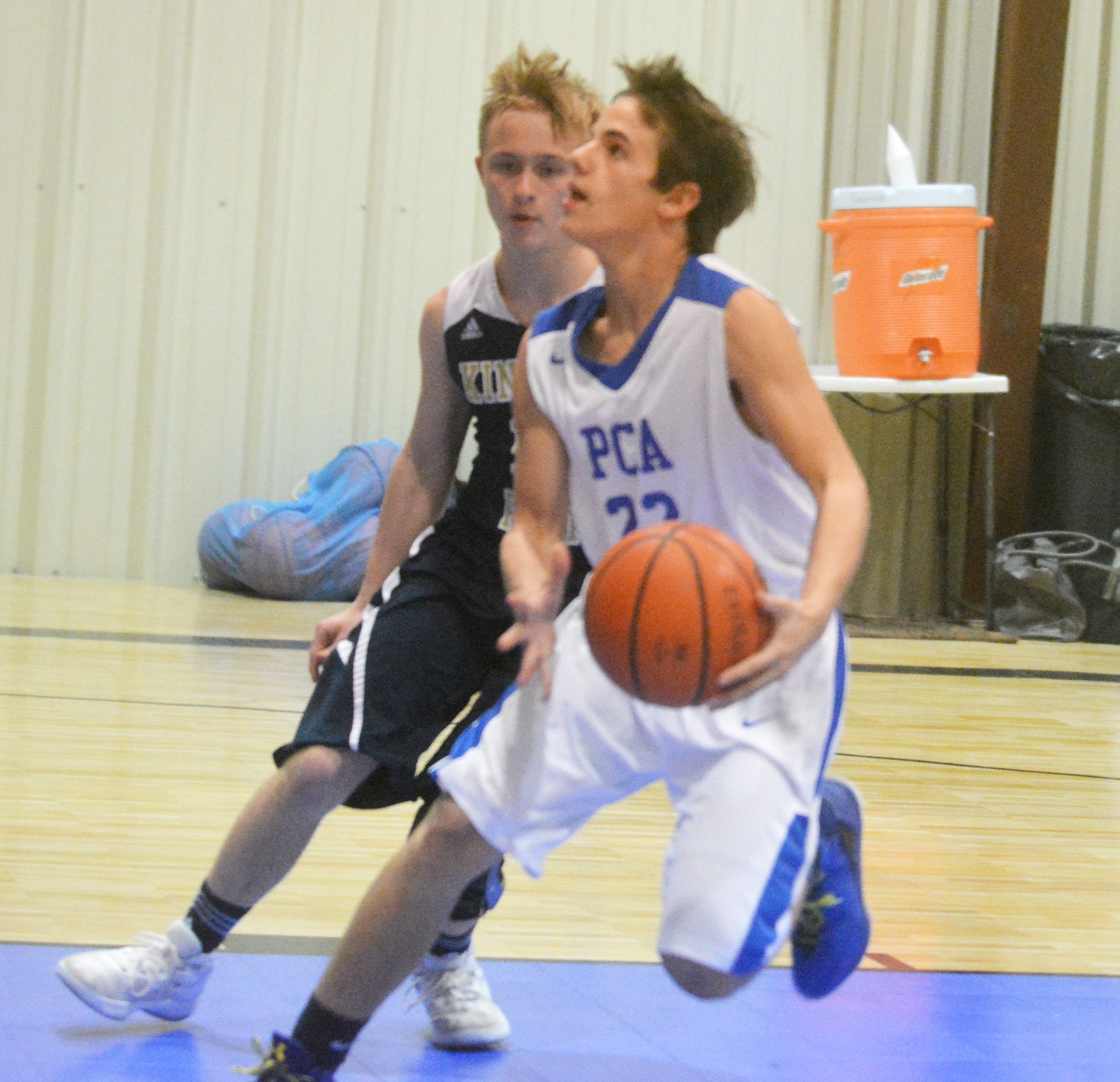 BOYS BASKETBALL: All Saints outshoots offensive-minded Eagles