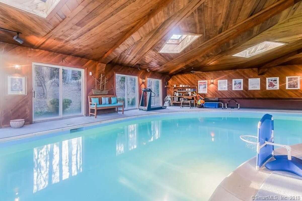 In the swim of things at Trumbull home