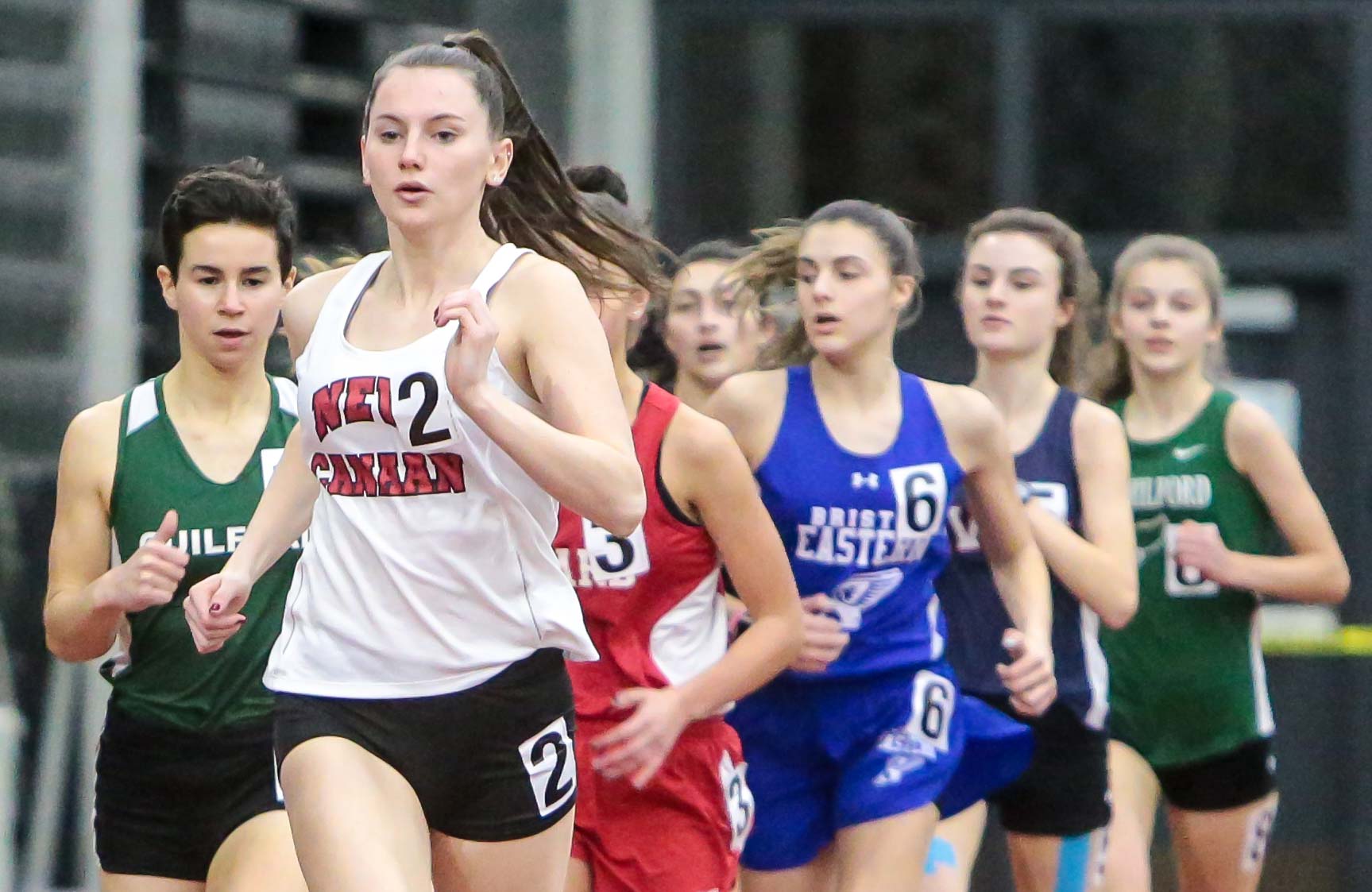 Indoor track: Guilford girls have strong showing at Class L championships
