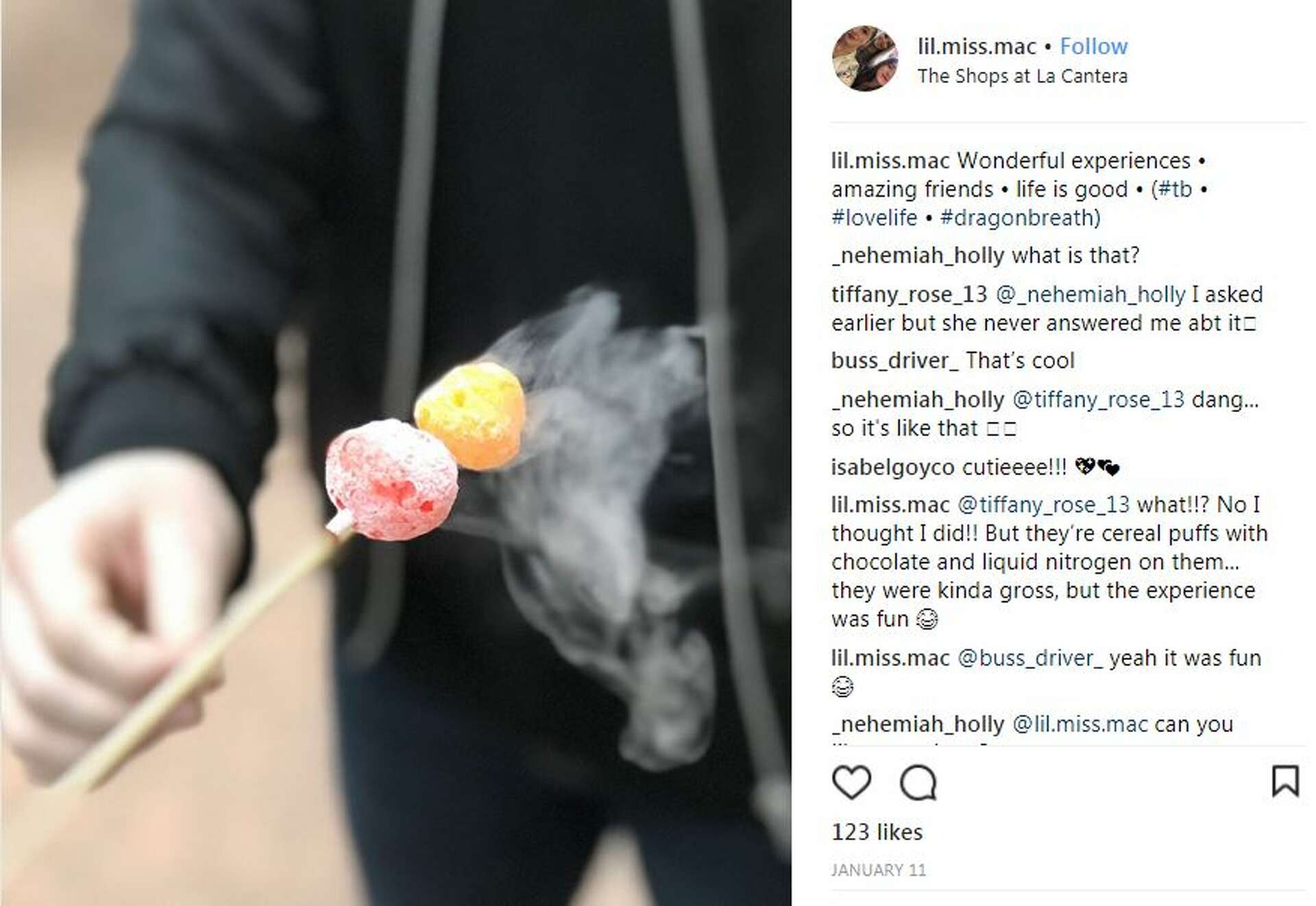 Liquid nitrogen-infused cereal balls are the latest food trend taking ...
